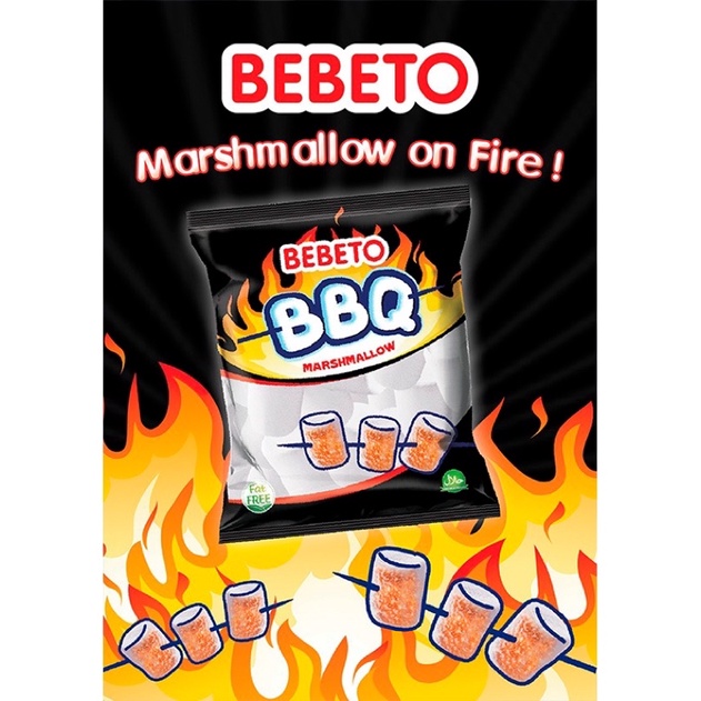 BEBETO BBQ Marshmallow 275g | Shopee Malaysia