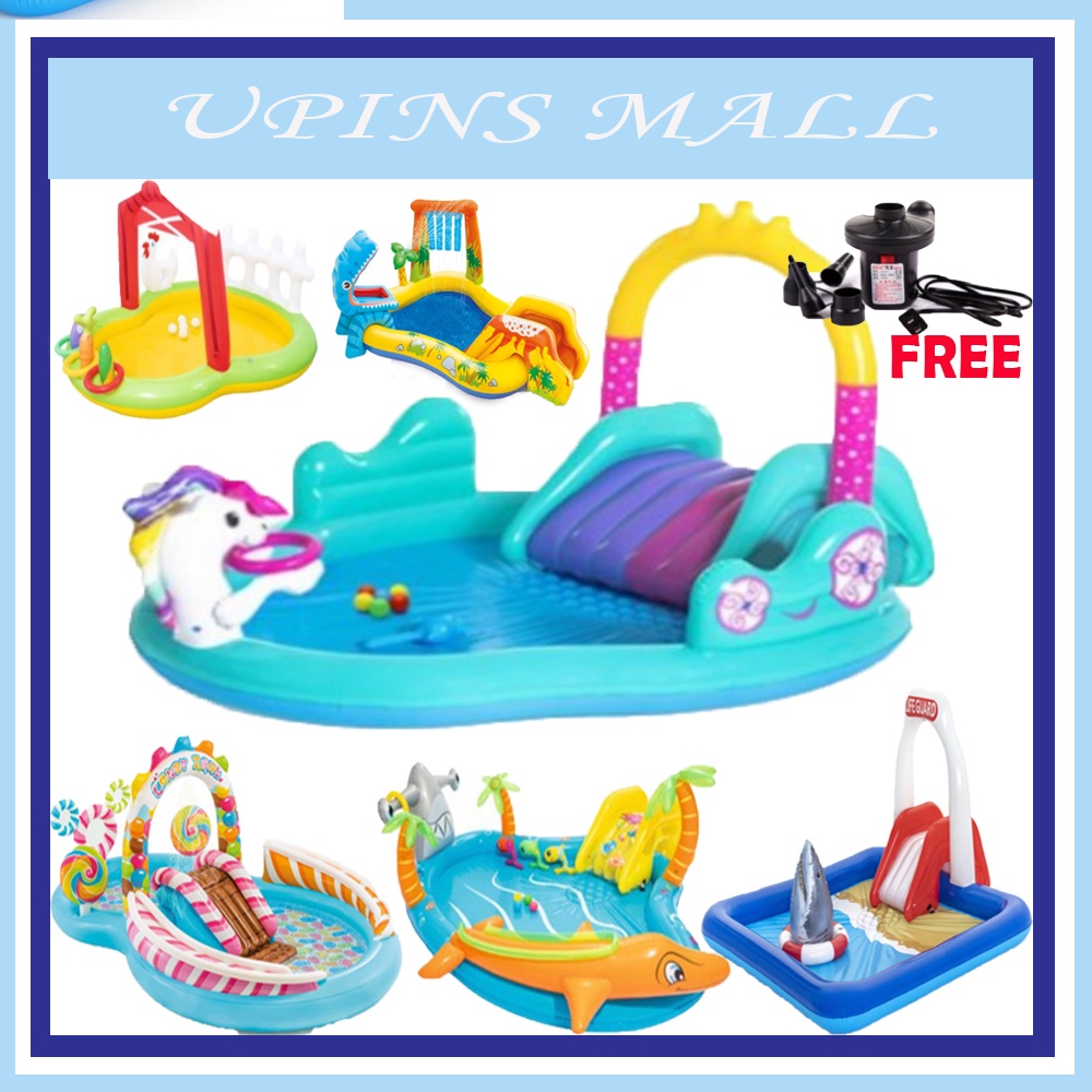 Upin Mall- BESTWAY INFLATABLE FANTASTIC AQUARIUM PLAY SWIMMING POOL ...