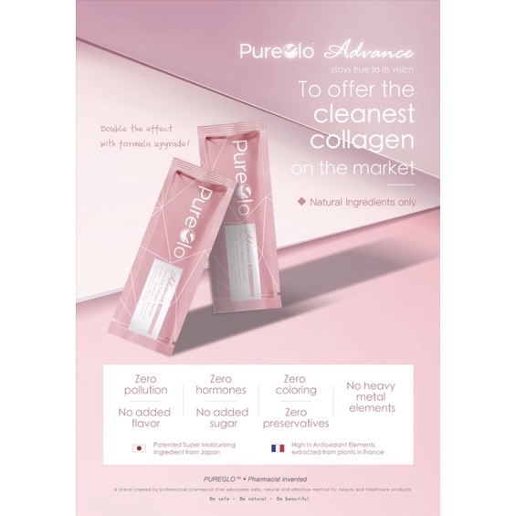 [Exp: 6/27] Pureglo advance (collagen+ceramide+acerola cherry) | Shopee ...