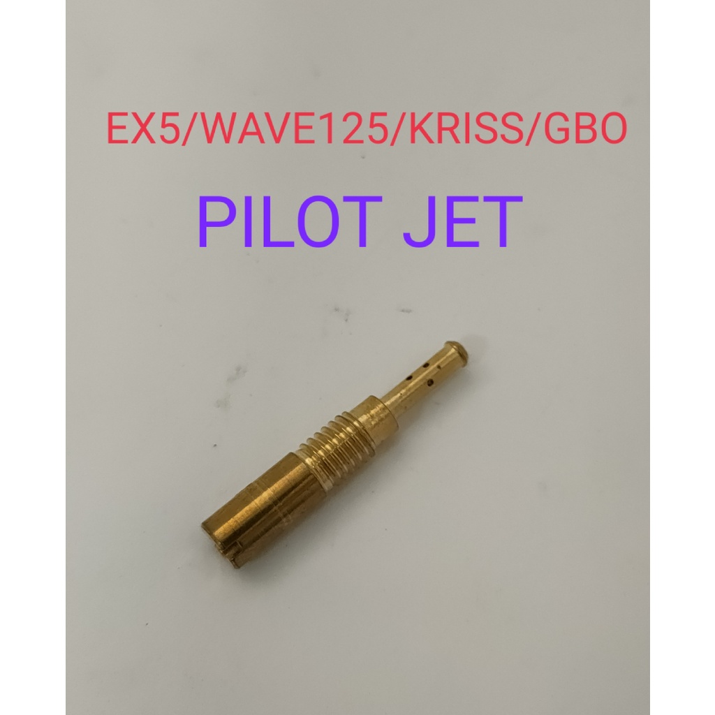 EX5/DREAM/WAVE100/WAVE125/KRISS/GBO CARBURETOR PILOT JET / A CLASS ...