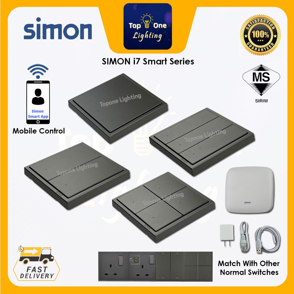 SIMON i7 Smart Series - Smart Switches/Smart Home System - control by ...