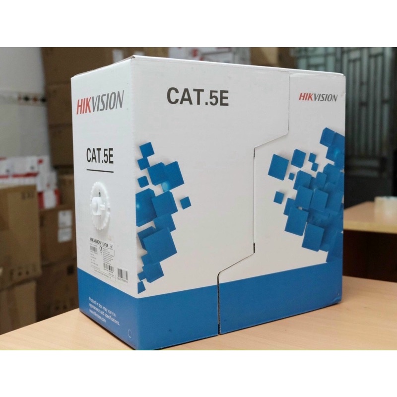 Genuine Hikvision network cable, pure copper DS-1LN5E-E/E DS-1LN6-UE-W ...