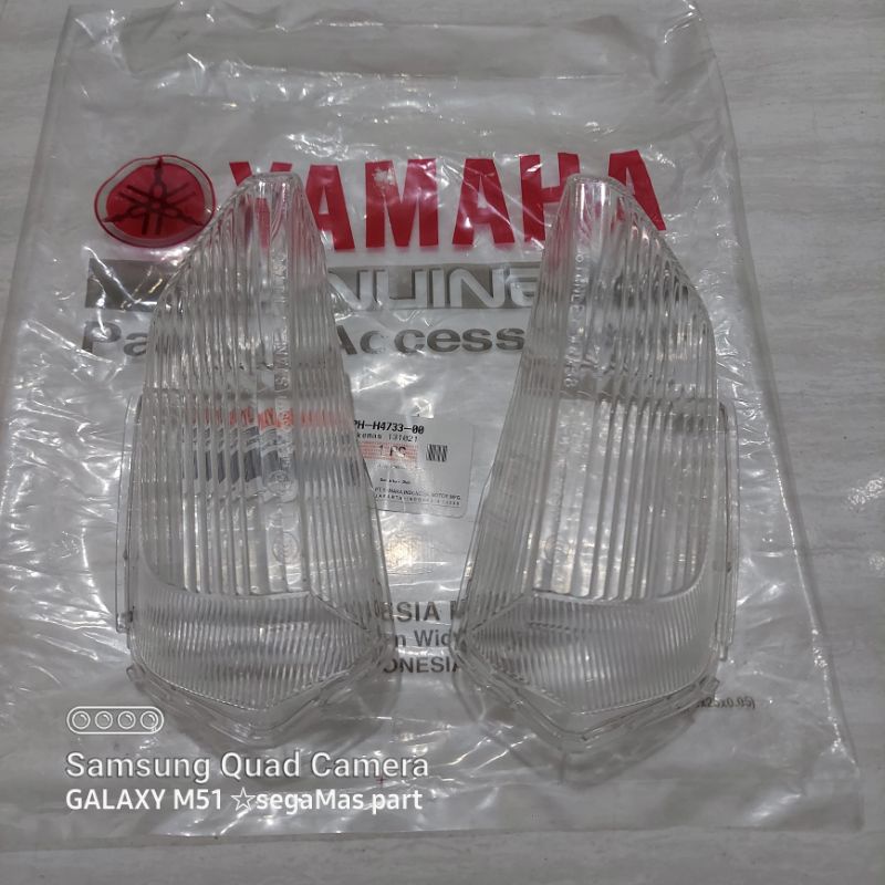 Original Nmax new 2020 b6h right and left front turn signal glass mica ...
