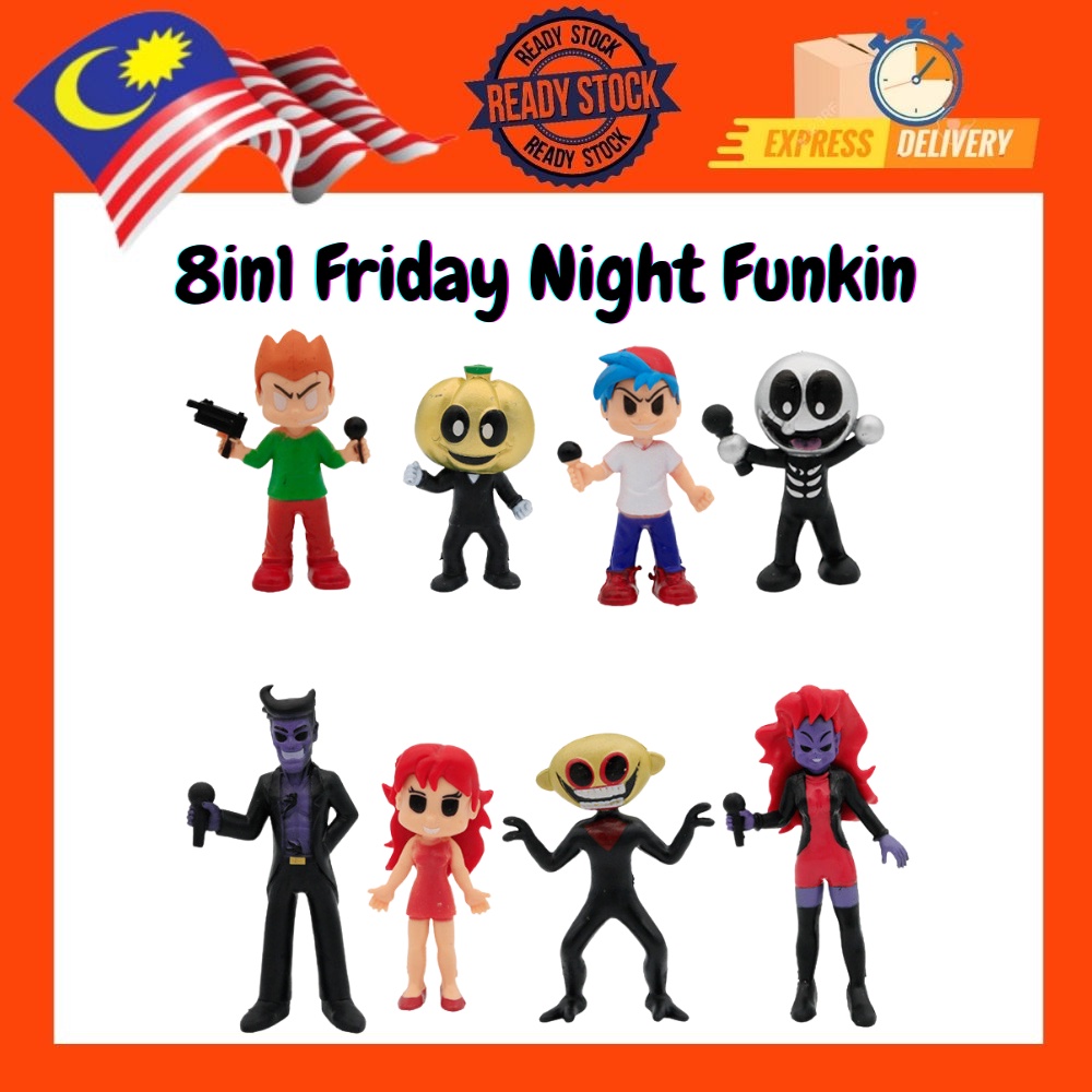 8in1 Friday Night Funkin Figure Toy Anime Pvc Action Figure Toys ...