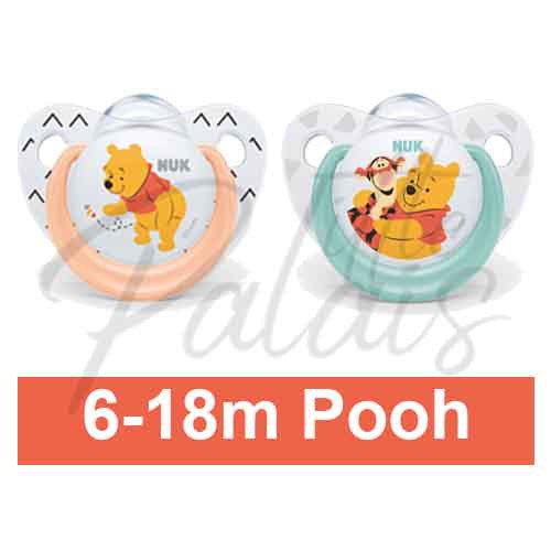 NUK Soother/ Pacifier DISNEY [ 0-6m/ 6-18m ] Mickey Minnie Winnie Pooh ...