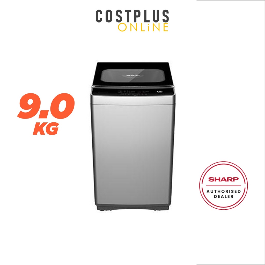 Sharp Fully Auto Washing Machine Top Load Washer 9KG ESX958 with Soft ...