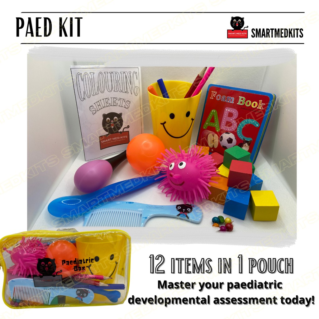 Paediatric Developmental Assessment Kit/ Paediatric Box *READY STOCK ...