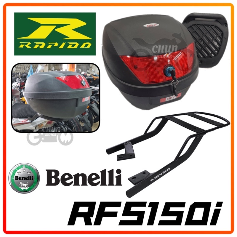 MOTORCYCLE BKP BOX MONOLOCK + RAPIDO MONORACK / V RACK MOTOR FOR ...