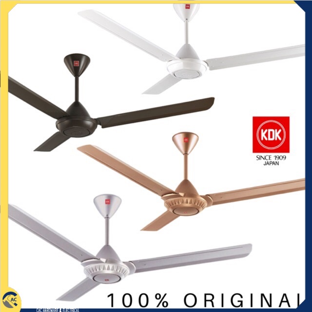 [100% ORIGINAL] KDK K15VO 3-Blades Ceiling Fan KDK-K15VO/WO (KIPAS ...