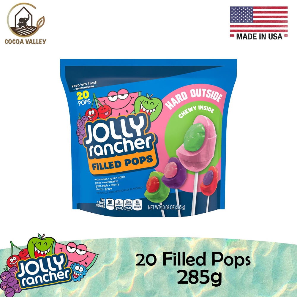 Jolly Rancher 20 Filled Pops 285g (Made in US) | Shopee Malaysia