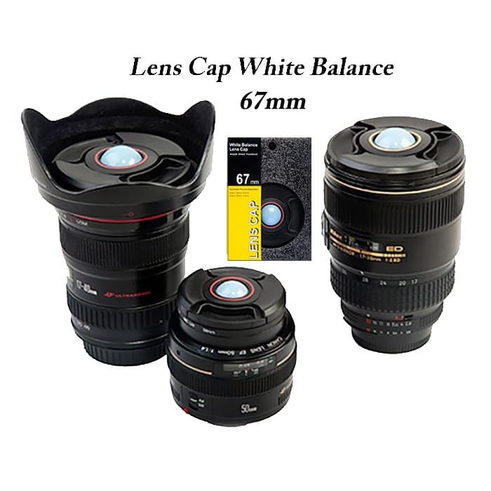 Lens Cap white Balance 67mm | Shopee Malaysia