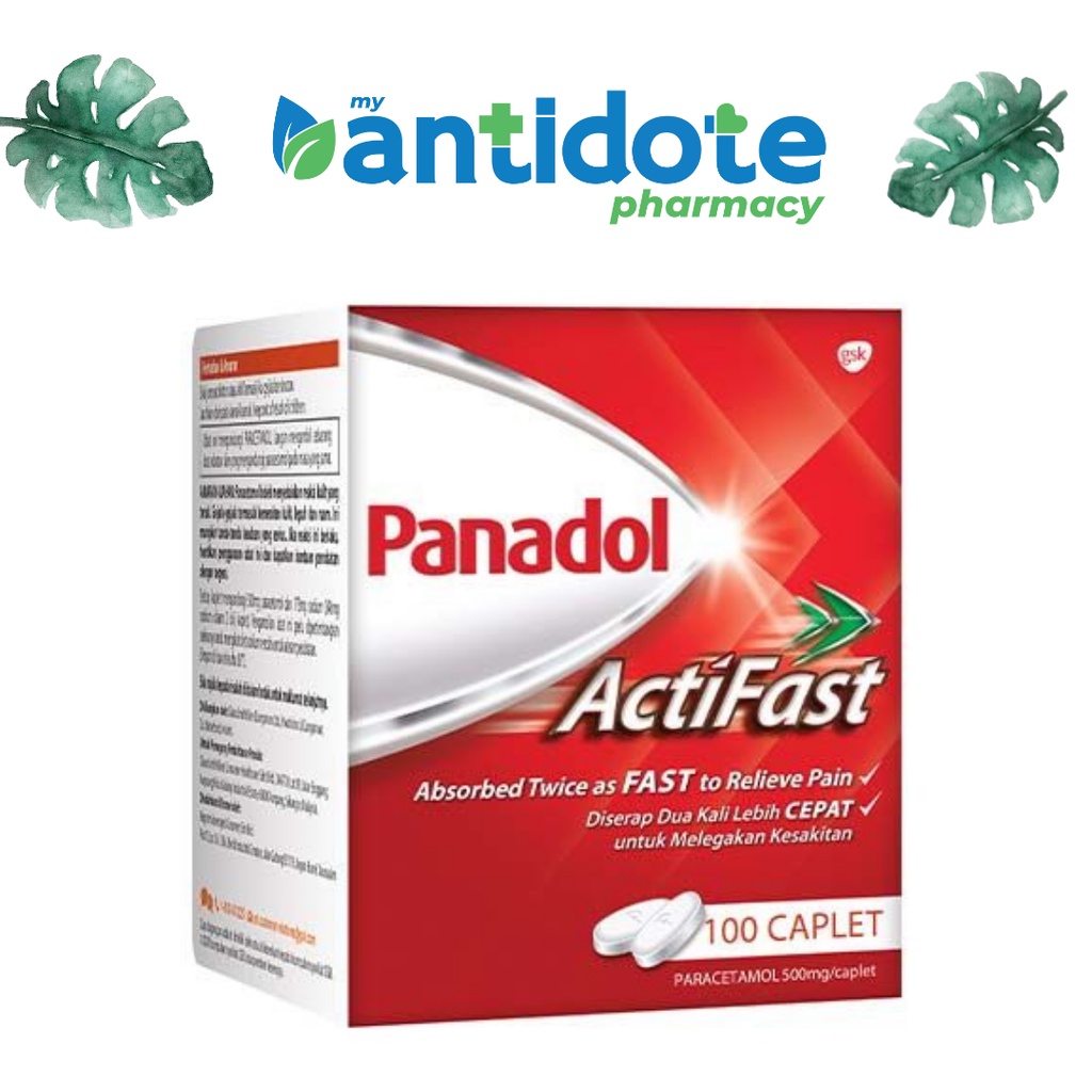 Panadol Actifast Tablet 500MG 10s | Shopee Malaysia