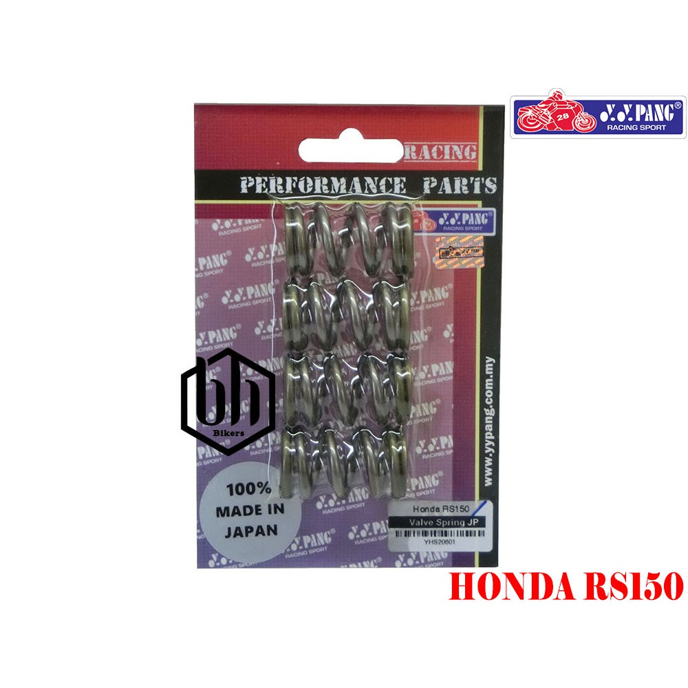 VALVE SPRING HONDA RS150 RACING 100% MADE IN JAPAN ORIGINAL YYPANG ...
