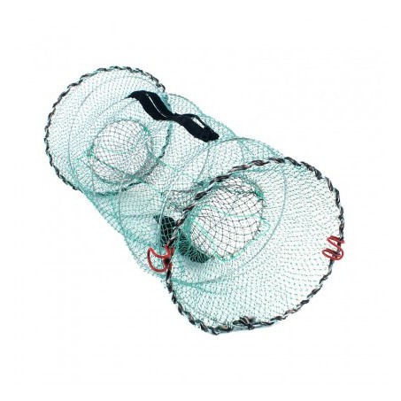 25cm x 50cm Crab Fish Shrimp Prawn Eel Live Trap Net Bait Fishing Pot ...