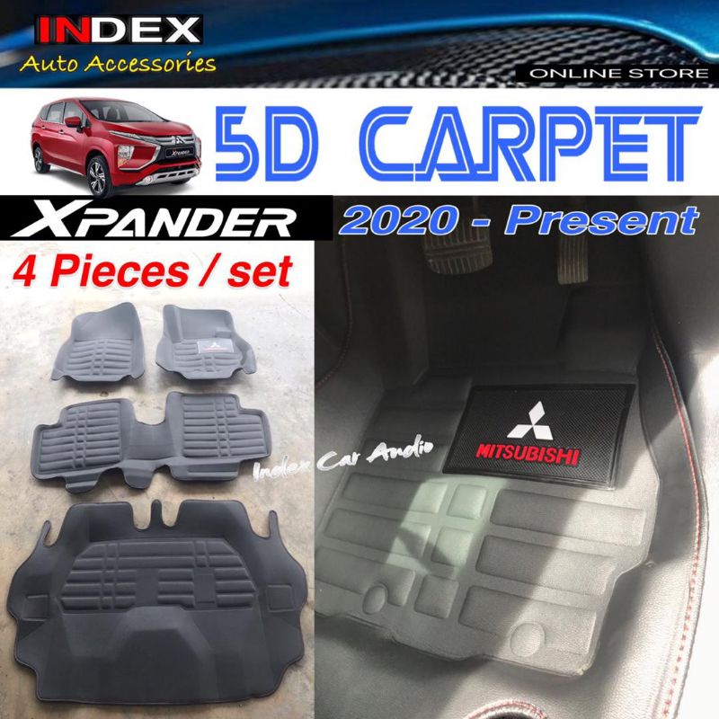 Mitsubishi Xpander 5D Carpet High Quality Extra Thickness Car interior ...