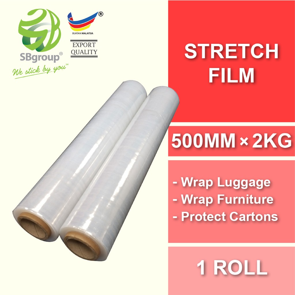 Stretch Film 500mm x 2kg (SB54) | Shopee Malaysia