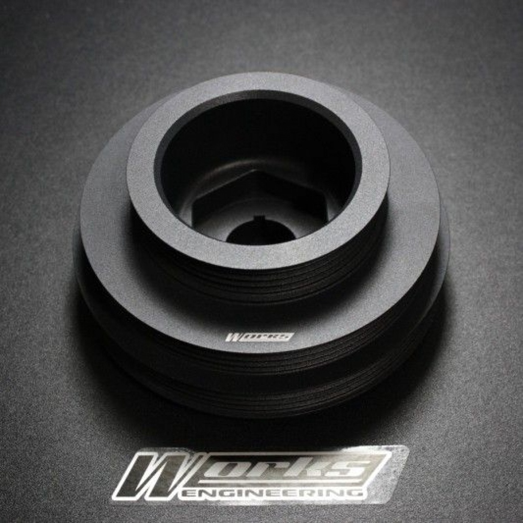 Honda Civic B Series B16 B18 B20 - Works Engineering Crank Pulley (Pro ...