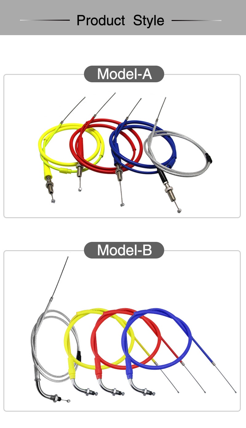 Universal M10 Motorcycle Throttle Oil Cable Line Oil Extraction Wires ...