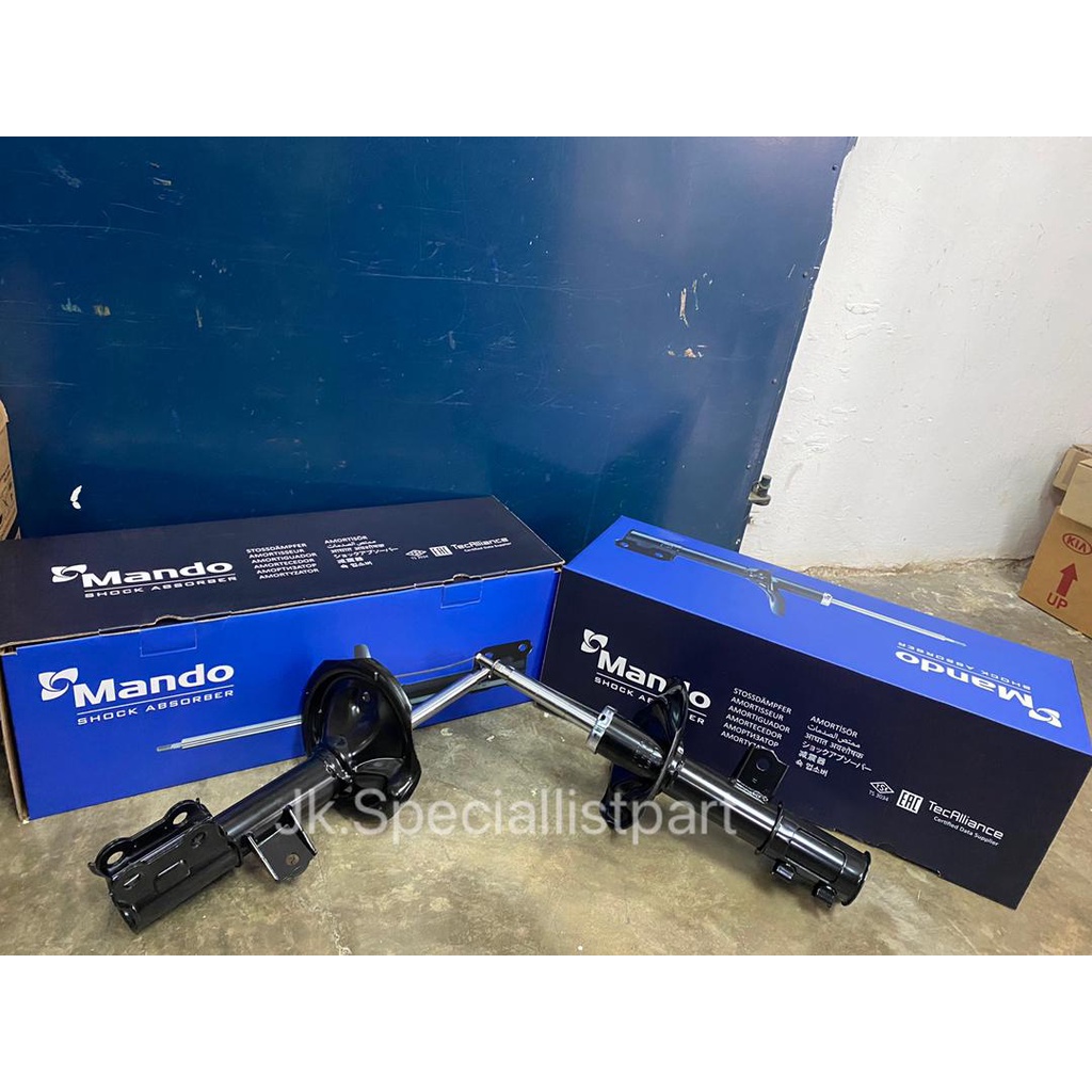 ABSORBER FRONT SET LEFT & RIGHT (KOREA BRAND : MANDO+) [LH:A00109 / RH ...