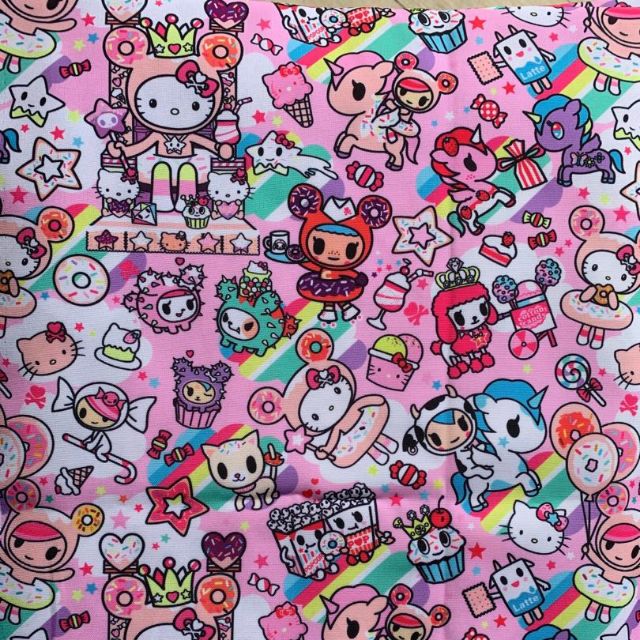Tokidoki X Hello Kitty Fabric (Poly Canvas) | Shopee Malaysia