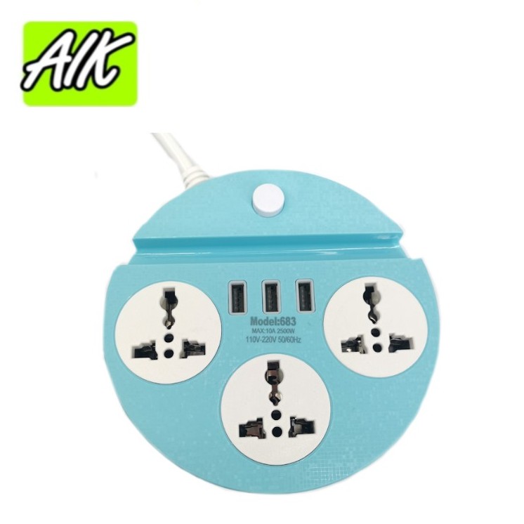 Extension USB Power Socket 3 USB / 3 Way ( 1.8 Meter Canble ) | Shopee ...