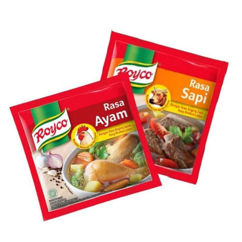 (12 Sachets = 1 Dozen) Chicken/Cow ROYCO Flavoring | Shopee Malaysia