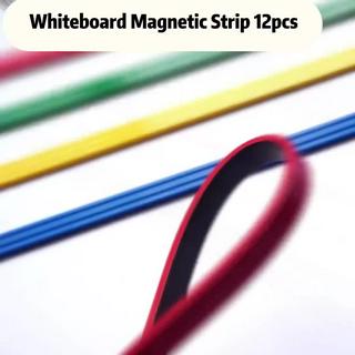 **12pcs** Super Strong Magnetic Color Strip Magnet Bar Soft Magnet for ...