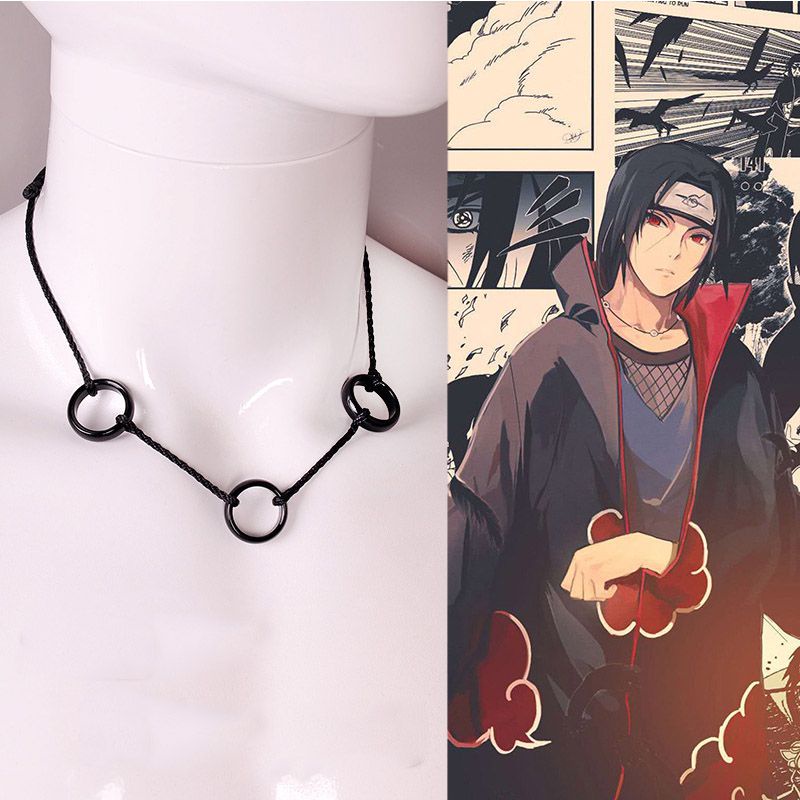 Akatsuki Necklace Konoha Village Ninja Sharingan Uzumaki Itachis ...