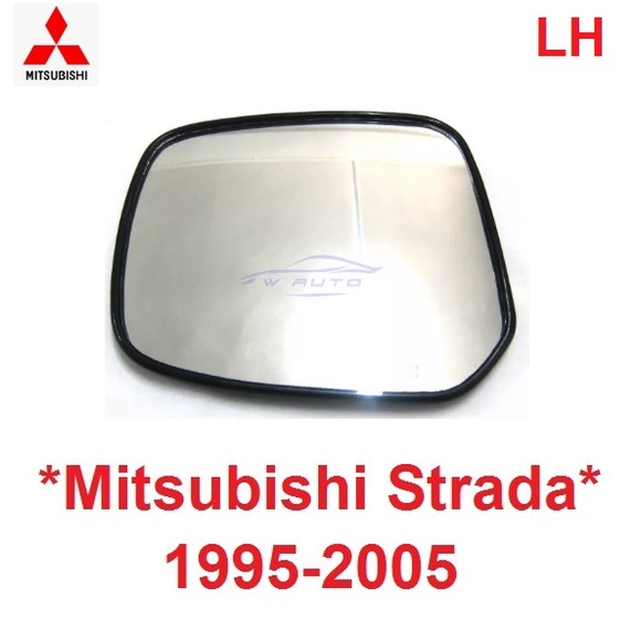 Left Side Mirror MITSUBISHI 1995-2004 Glass Lens STRADA GRANDIS G-WAGON ...