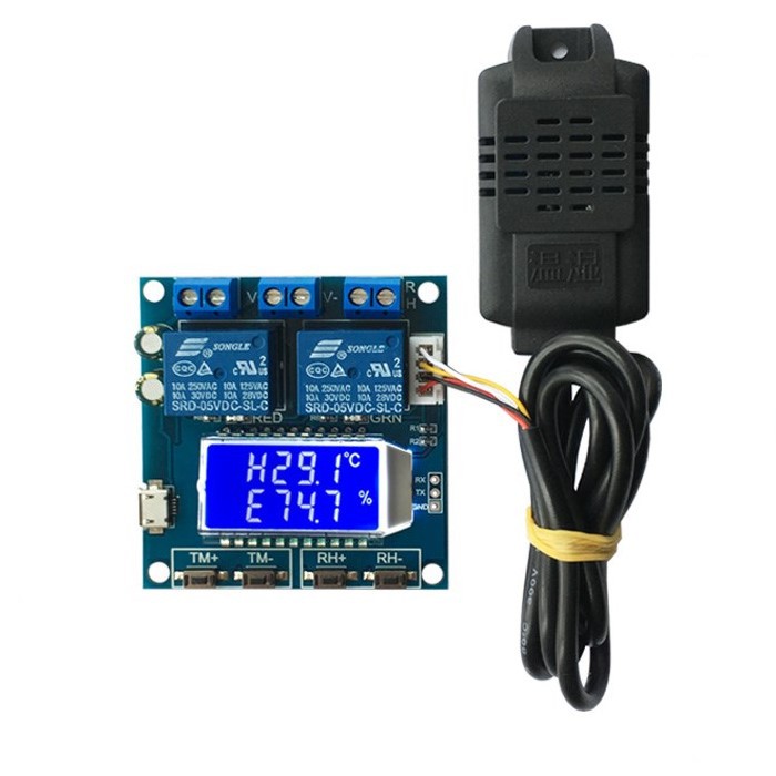 Temperature and humidity control Module with LCD XY-TR01-TTH029 | Shopee Malaysia