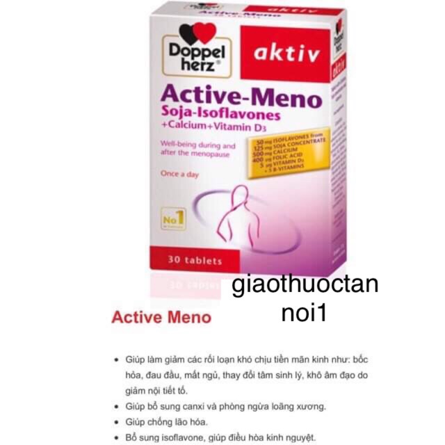 Active Meno - calcium supplement, hormones, menstrual regulation, anti ...