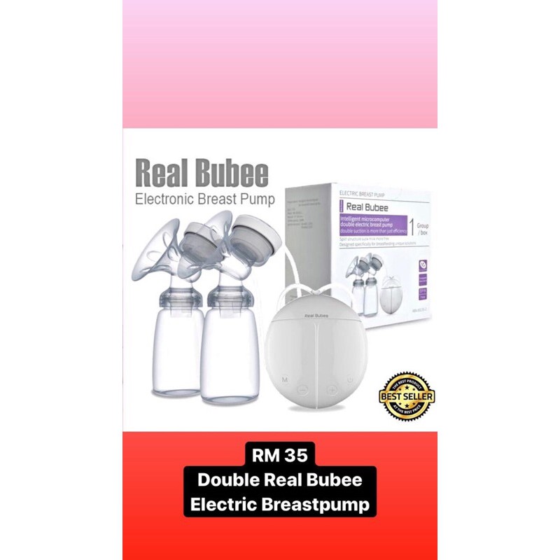 New Real Bubee Breastpump | Shopee Malaysia