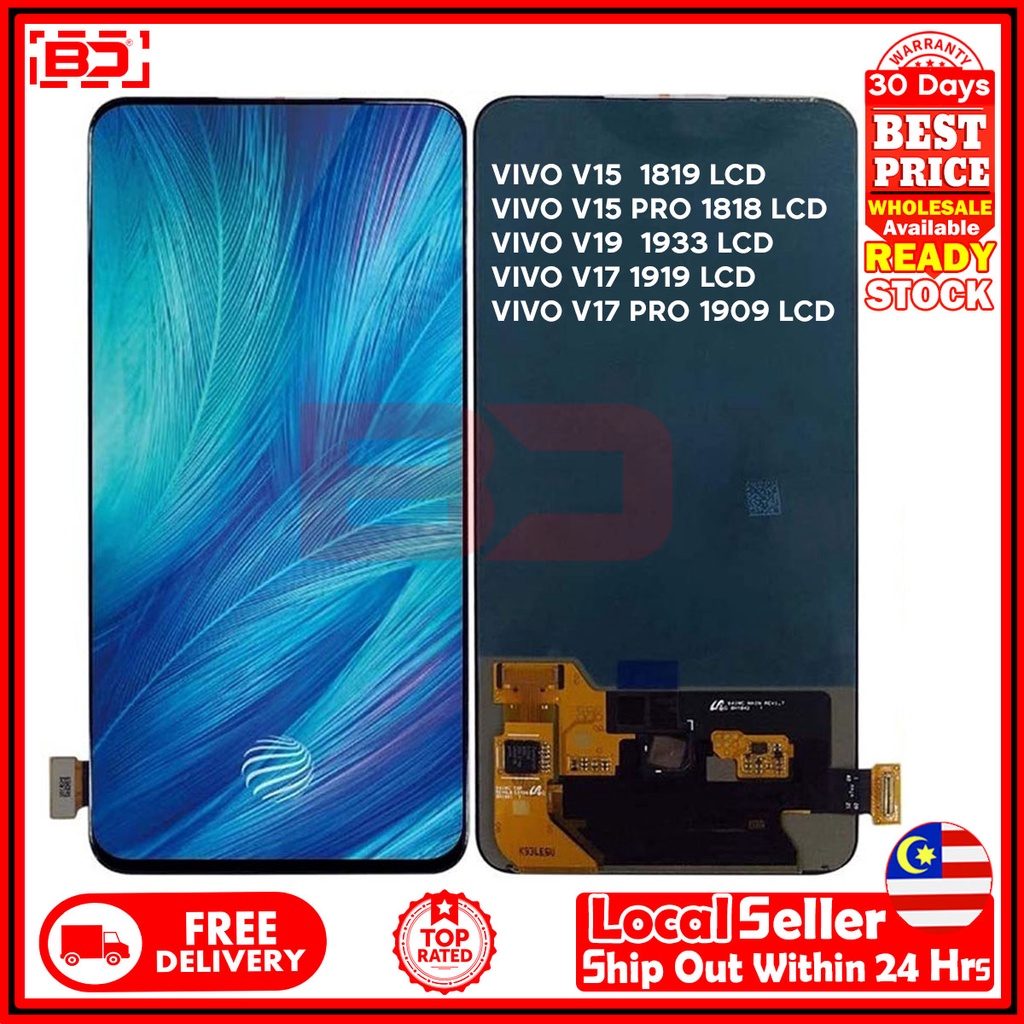 VIVO V15 V17 PRO 1818 1919 1909 X27 V15PRO V17PRO TFT OLED LCD Display With Touch Screen ...