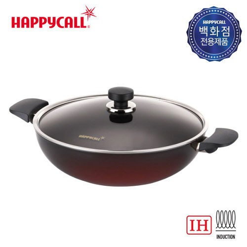 Happycall Titanium Nonstick IH Induction Party Wok 32cm | Shopee Malaysia