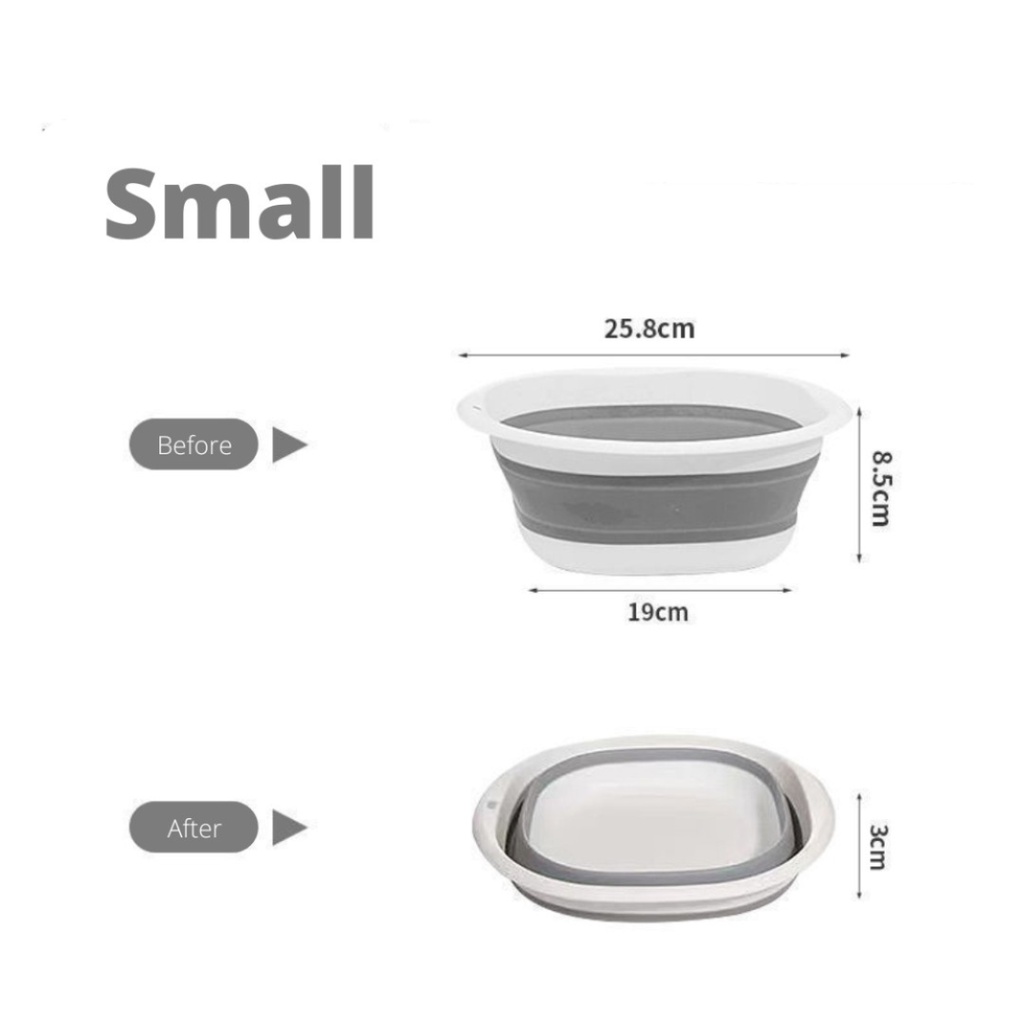 🇲🇾Multifunction Foldable Wash Basin/Baldi Lipat/Portable Collapsible ...