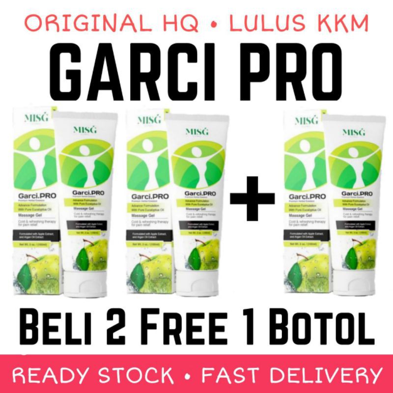 💚 ORIGINAL HQ 💚 GARCI PRO GEL RAWAT KEBAS SARAF SENDI LENGUH | Shopee ...