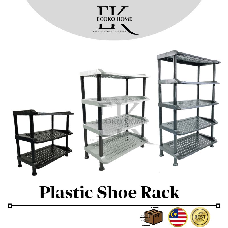 Shoe Rack Plastic / Rak Kasut | Shopee Malaysia