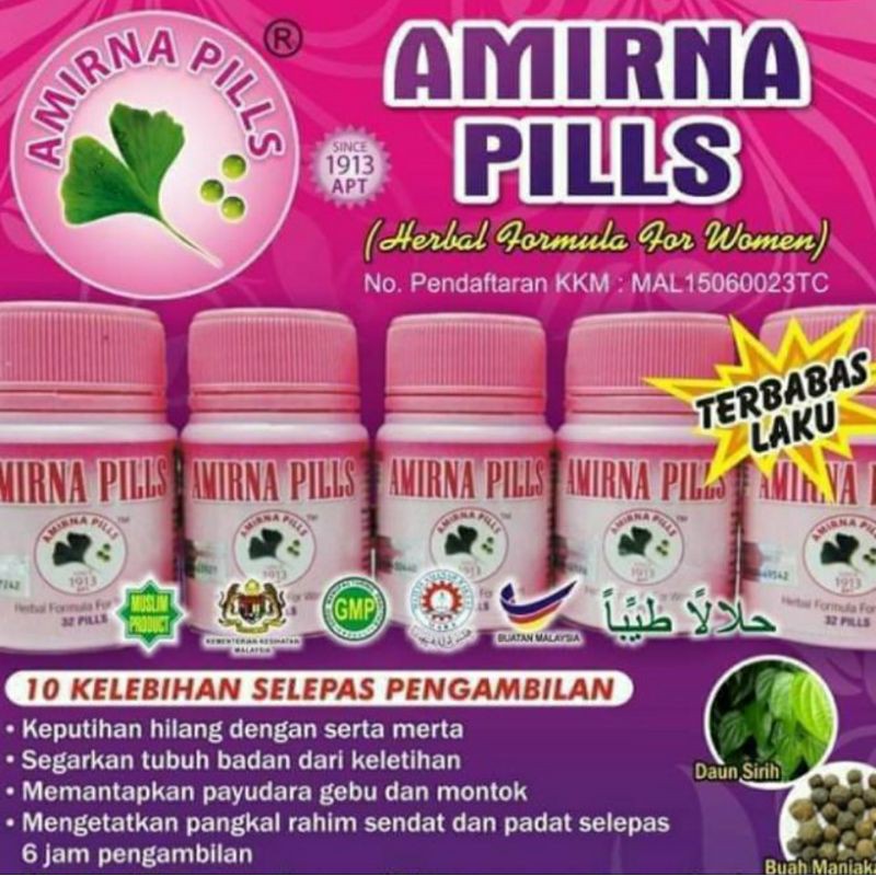 Amirna pill (original dari gurun Kedah) | Shopee Malaysia