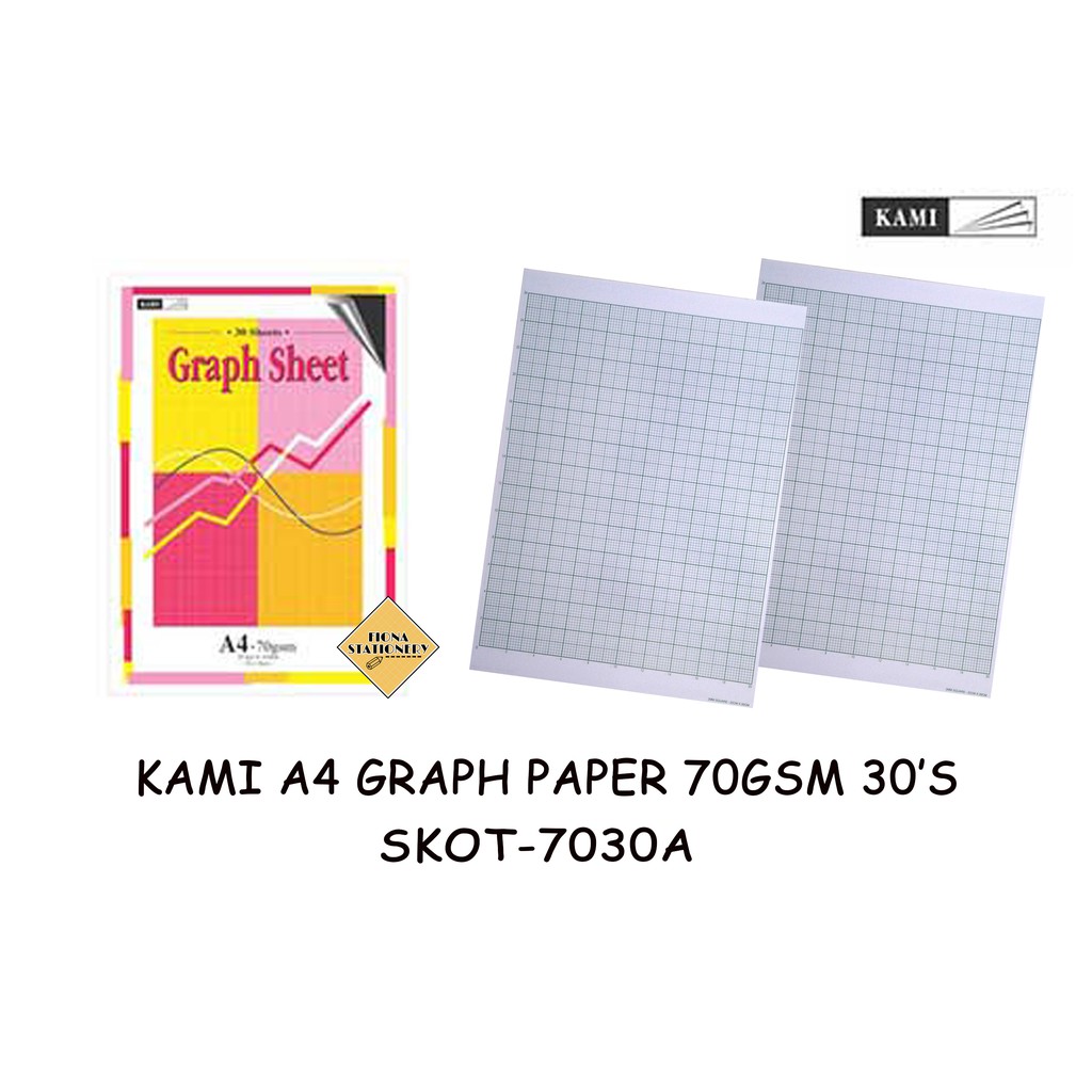 Kami A4 Graph Paper (60gsm / 70gsm) | Shopee Malaysia