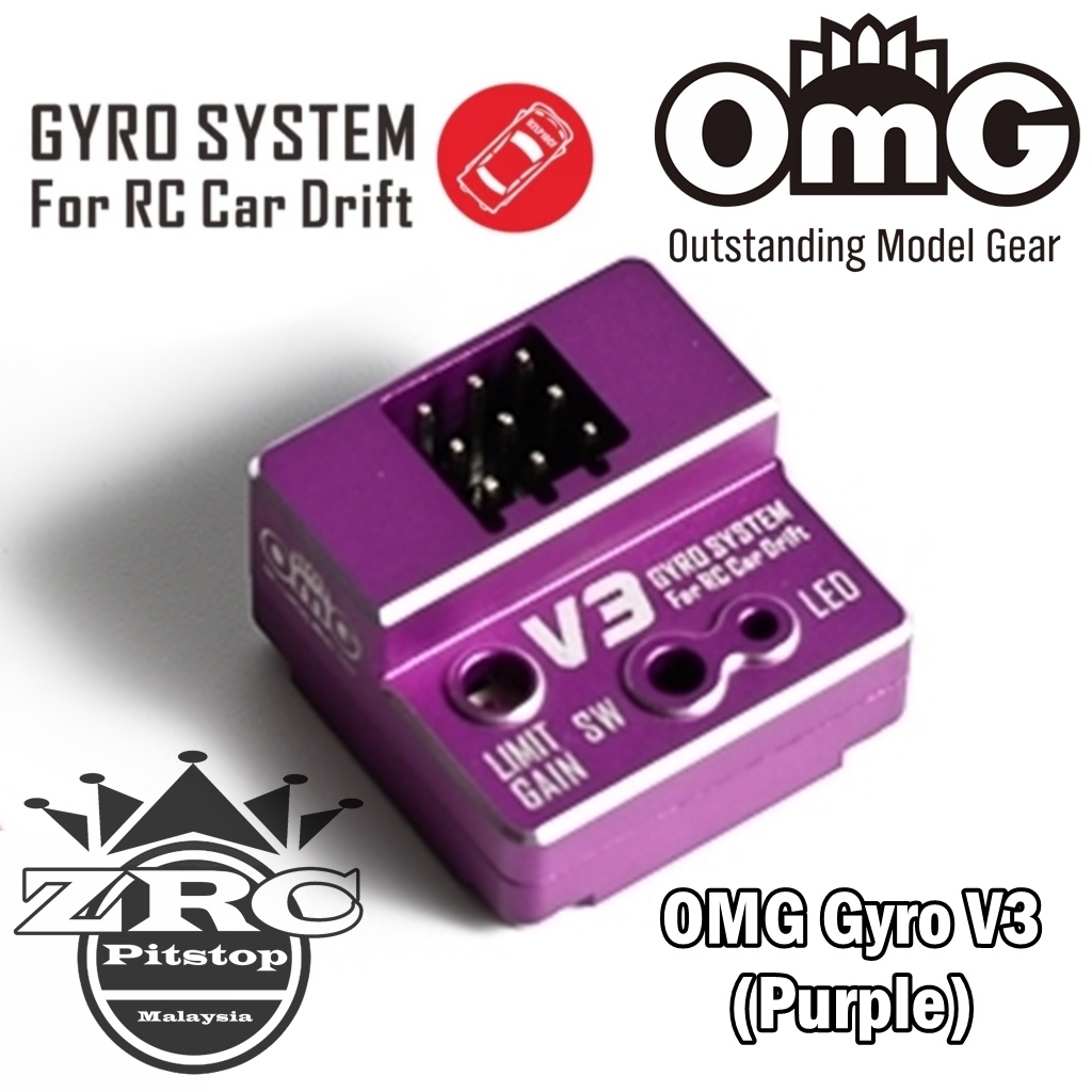 ZRC OMG Predator Low Profile Programmable Servo & OMG Gyro V2 V3 Gyro ...