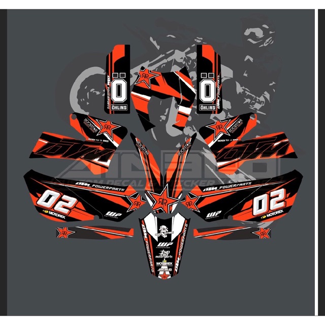 Decal/sticker dtm 150/200 | Shopee Malaysia