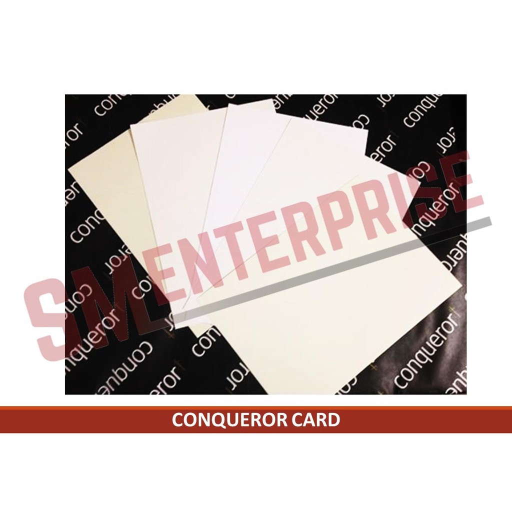 A4 Conqueror Paper - 500 sheet / 50 sheet (Cream / White ) | Shopee ...