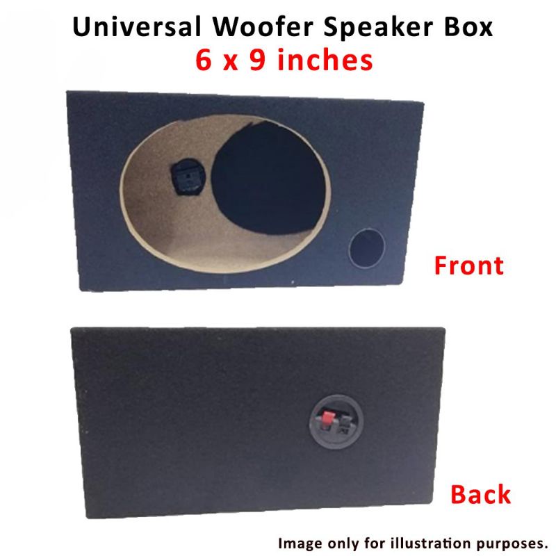 KOON 100% Made In Malaysia 6x9 Inch,Sub Wooter Speaker Box saiz: 9cm ...