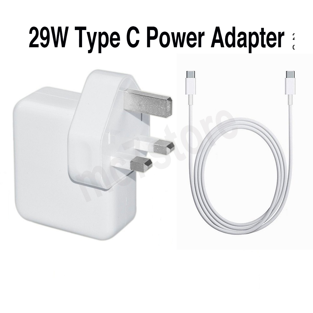 29W 30W TYPE-C USB-C Power Charger Adpater With 2M Cable | Shopee Malaysia