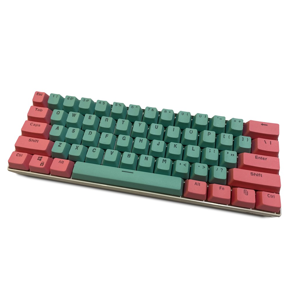 RK 61 Keycaps PBT Material OEM profile Backlit Two-Color Mechanical ...