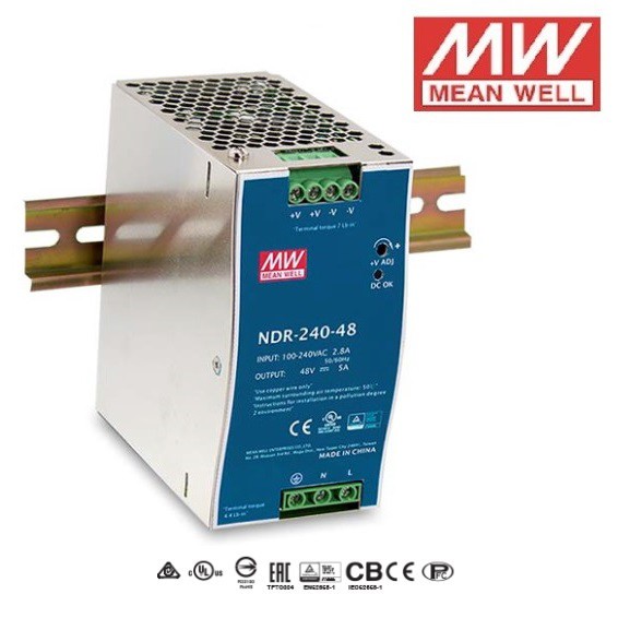 Meanwell 24V DC switching power supply unit | Shopee Malaysia