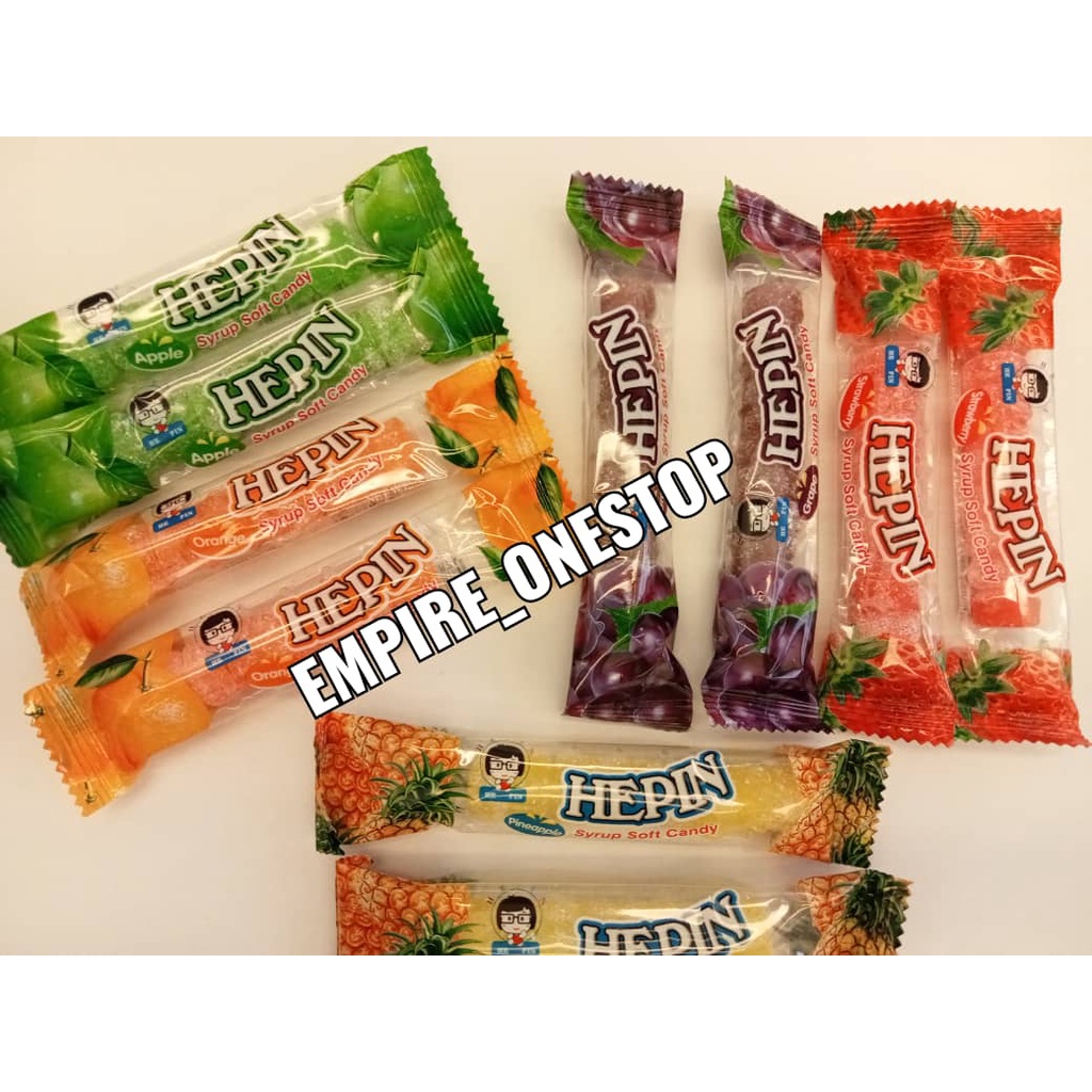 (ViRaL) (HALAL) HEPIN SYRUP SOFT CANDY | 1 PCS | SYRUP CANDY |JAJAN ...
