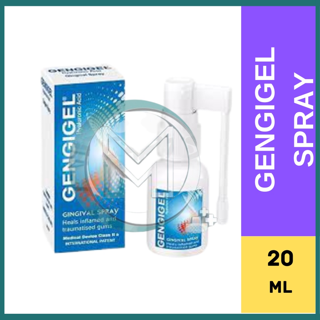 [EXP: 06/25] GENGIGEL SPRAY 20ML (SPRAY ULSER, MULUT & SAKIT TEKAK ...