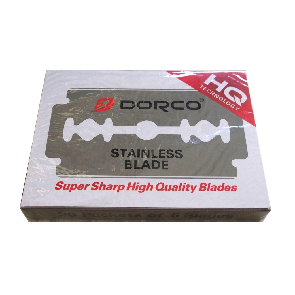 1 Pack New Look Authentic Dorco Brand Razor Blades 2 Sharp Made Of ...