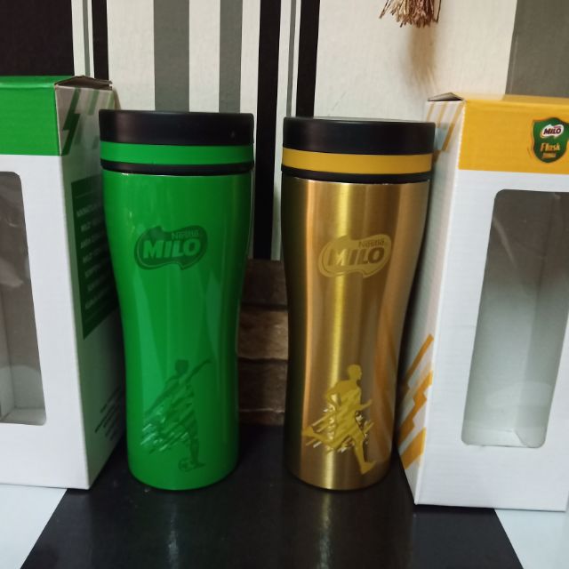 Flask Milo steel....kotak sedilit rosak..brg cantik | Shopee Malaysia
